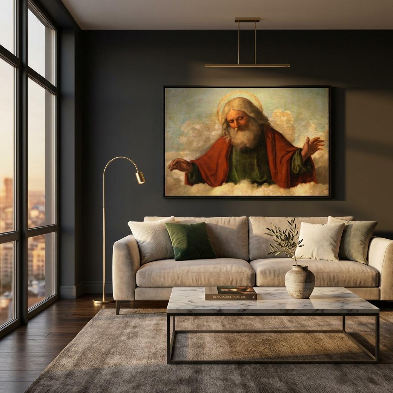 God the Father by Cima Da Conegliano Canvas/poster Wall Art ...