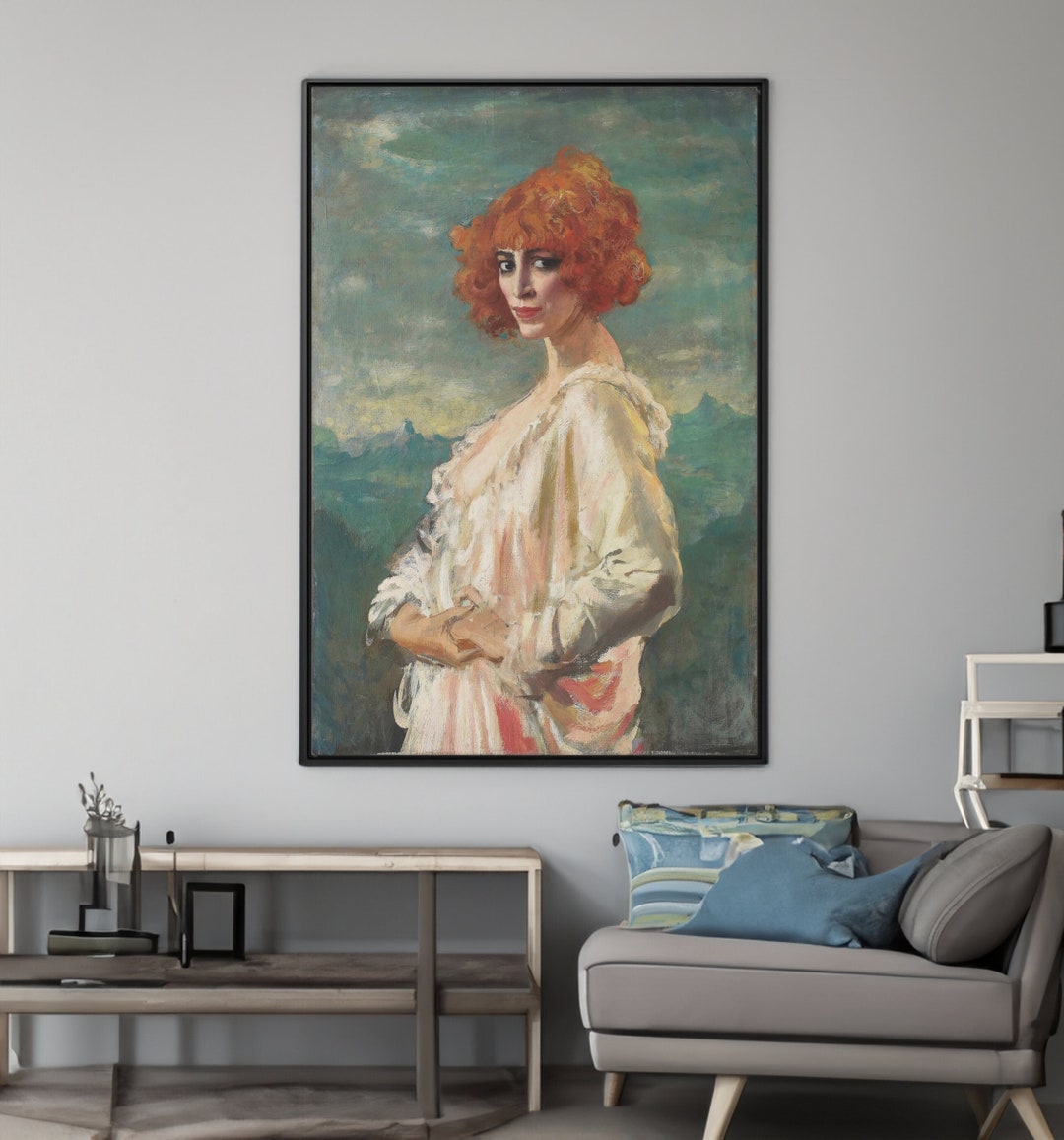 The Marchesa Casati by Augustus Edwin John Canvas/poster Wall Art ...