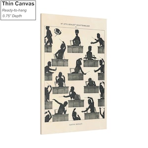 Gustav Mahler Silhouette by Otto Bohler Canvas/poster Wall Art ...