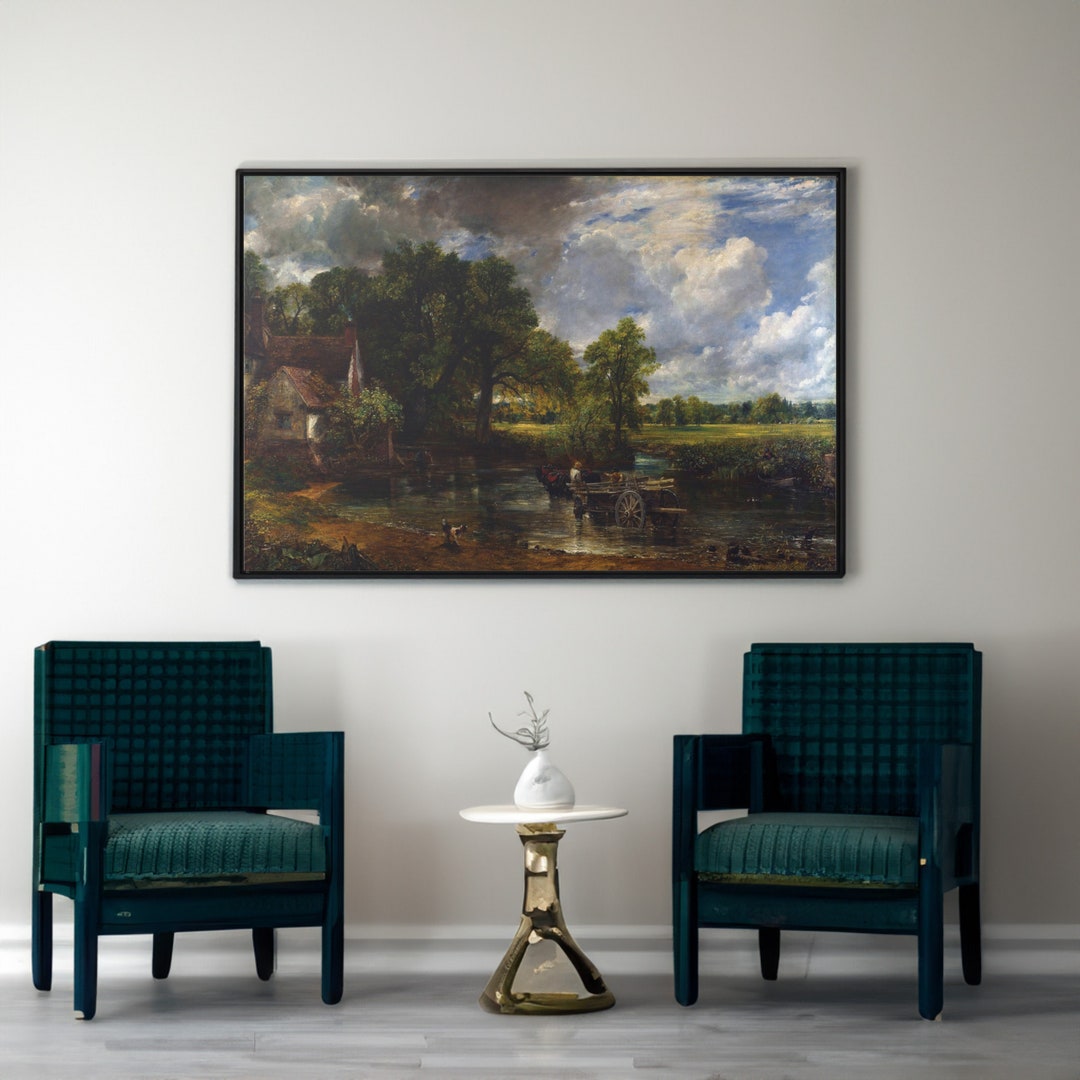John Constable the Hay Wain, Romanticism Landscape Art Print - Etsy