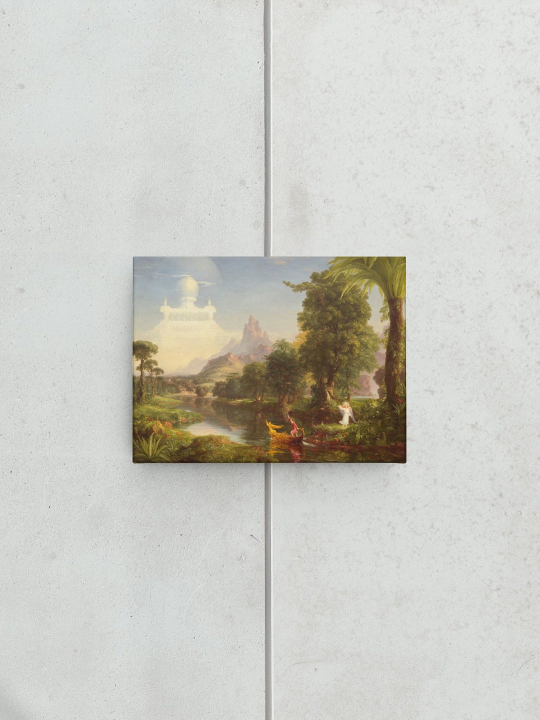Thomas Cole the Voyage of Life: Youth Canvas/poster Art Reproduction ...