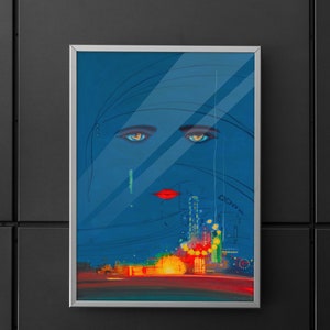 Celestial Eyes by Francis Cugat (1925) Canvas/poster Art Reproduction, the Great Gatsby Cover ...