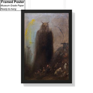 Ghostly Vision by Francisco De Goya Canvas/poster Art Reproduction ...