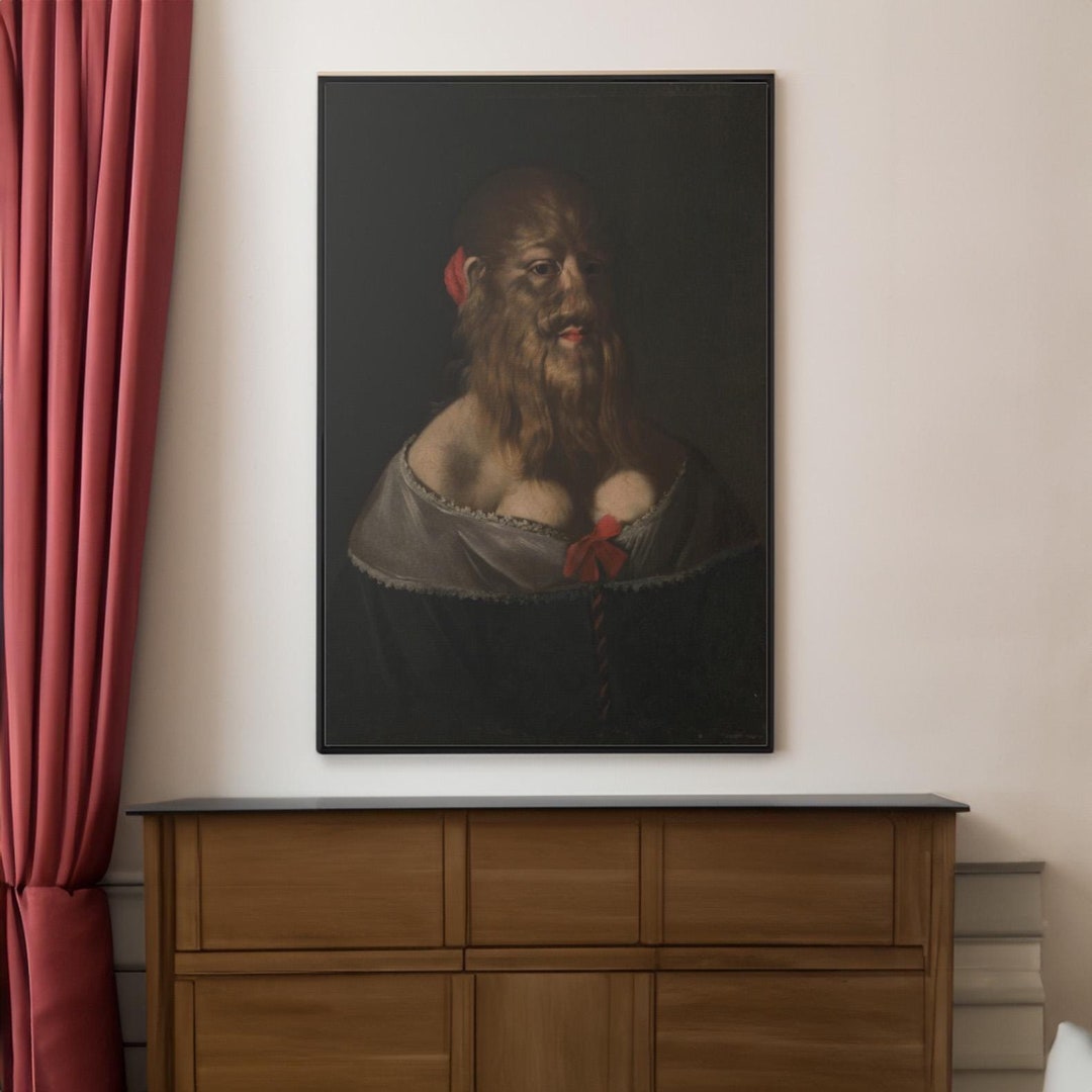 Barbara Van Beck Portrait Canvas/poster Wall Art Reproduction ...