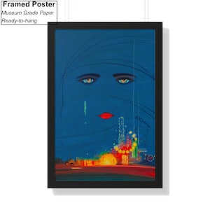 Celestial Eyes by Francis Cugat (1925) Canvas/poster Art Reproduction, the Great Gatsby Cover ...