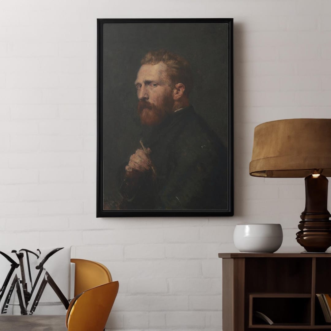 Vincent Van Gogh Portrait by John Russell Canvas/poster Wall Art ...