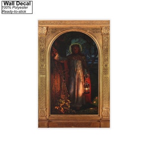 William Holman Hunt: the Light of the World - Jesus Knocking Canvas Art ...