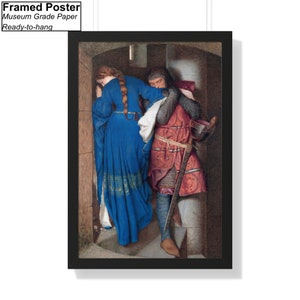 Pre-raphaelite Print: Hellelil and Hildebrand Art Reproduction - Etsy