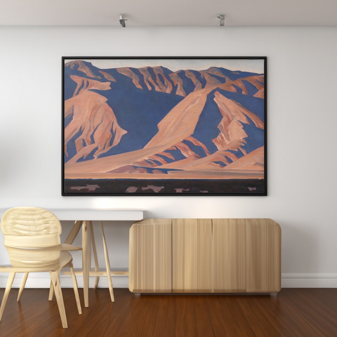 Maynard Dixon Inyo Mountains Canvas/poster Wall Art Reproduction ...
