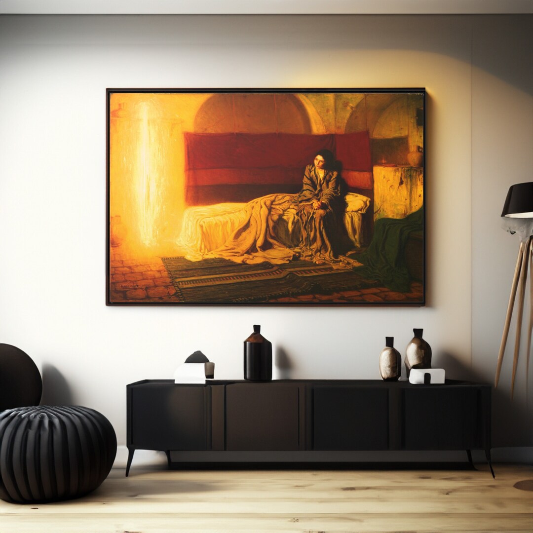 Henry Ossawa Tanner the Annunciation Canvas/poster Wall Art ...