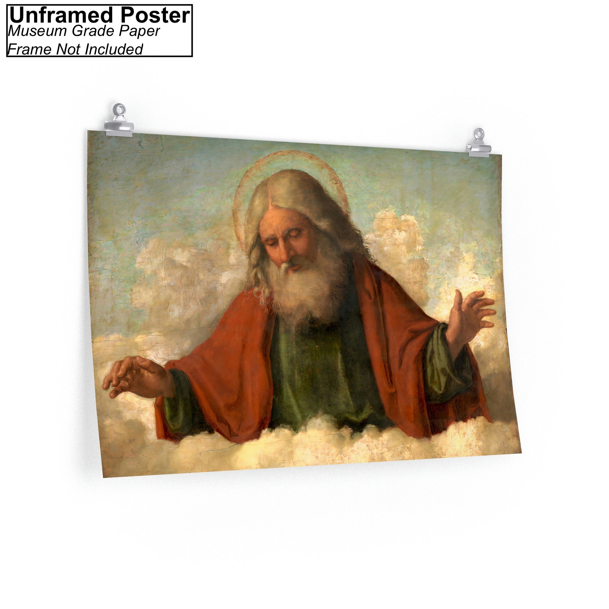 God the Father by Cima Da Conegliano Canvas/poster Wall Art ...