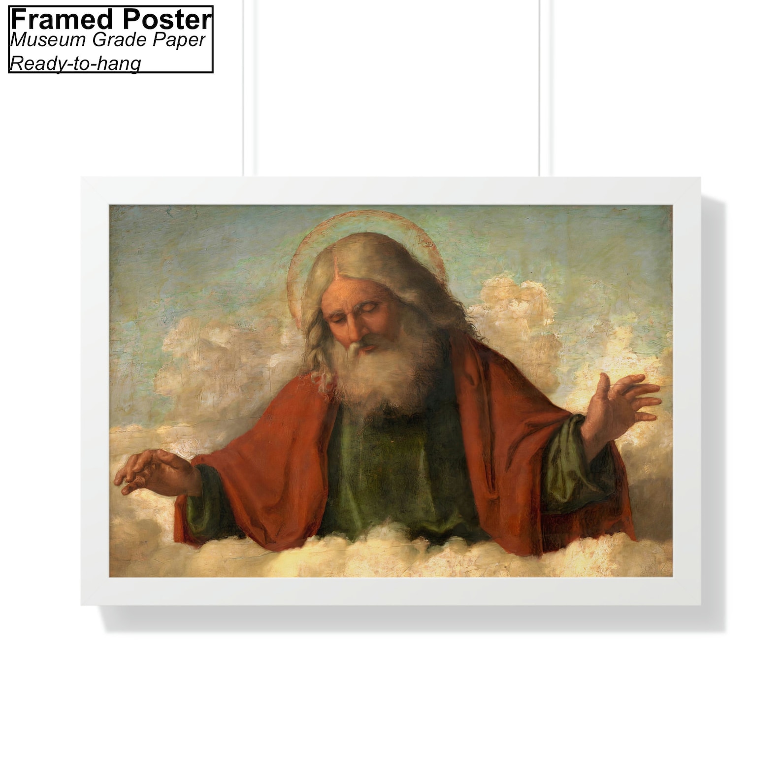 God the Father by Cima Da Conegliano Canvas/poster Wall Art ...