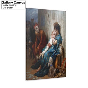 Gustave Dore the Acrobats Canvas/poster Wall Art Reproduction, Famous ...