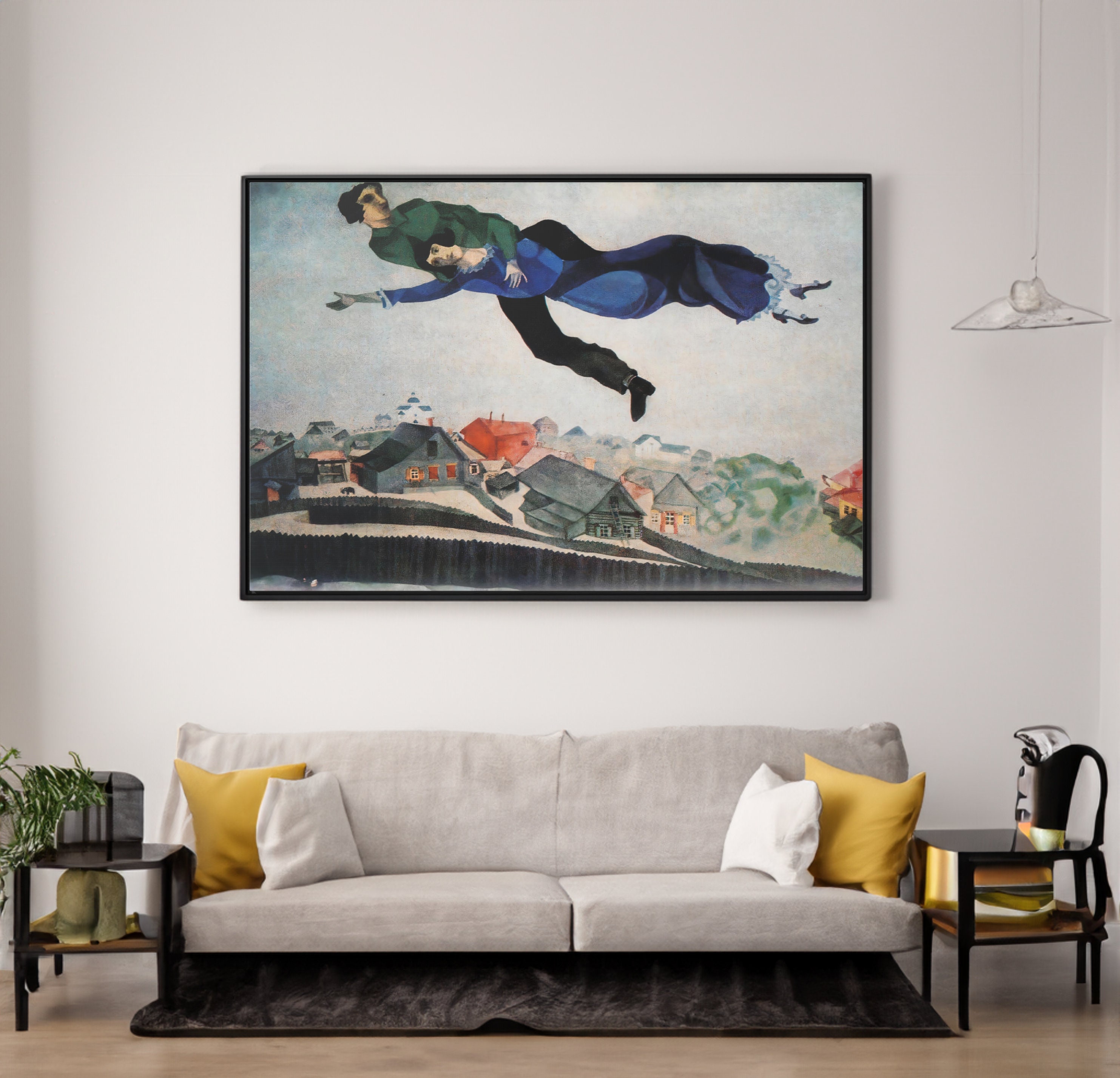 Marc Chagall Over The Town