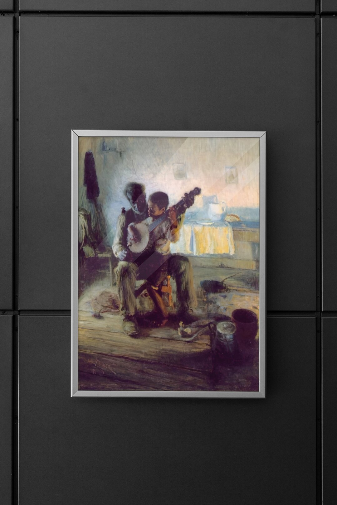 Henry Ossawa Tanner the Banjo Lesson Canvas/poster Art - Etsy