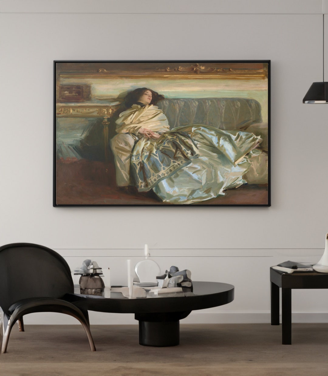 John Singer Sargent Nonchaloir Repose Canvas/poster Wall Art ...