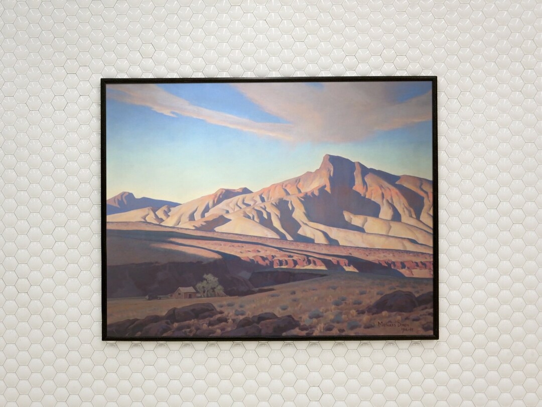Maynard Dixon Home of the Desert Rat Canvas/poster Art Reproduction ...