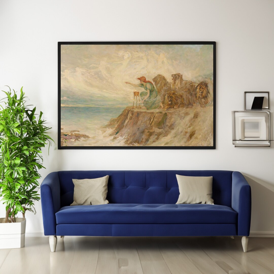 Frederick Stuart Church Circe Canvas Wall Art Reproduction, Mythology ...