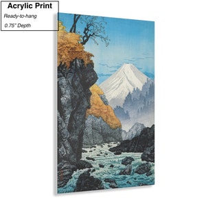 Foot of Mount Ashitaka (1932) by Hiroaki Takahashi Canvas/poster Wall ...