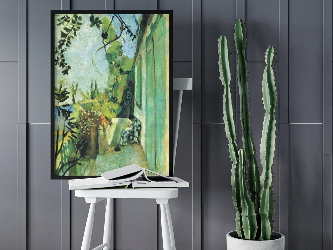 The Terrace St Tropez by Henri Matisse Canvas/poster Wall Art - Etsy