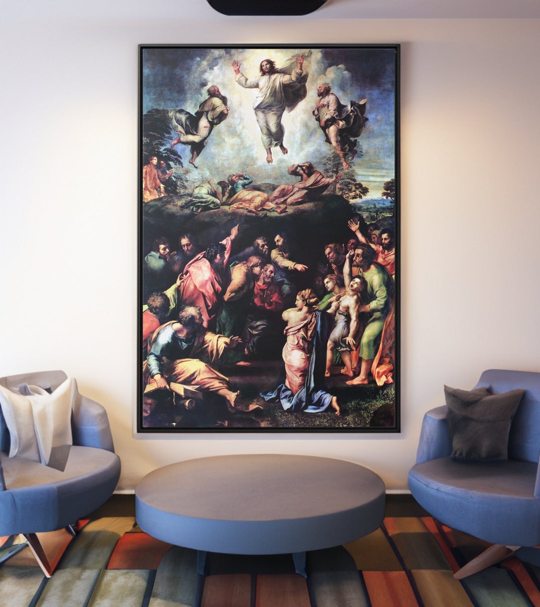 The Transfiguration 1520 by Raphael Canvas/poster Wall Art Reproduction ...