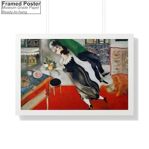 The Birthday by Marc Chagall Canvas/poster Wall Art Reproduction ...