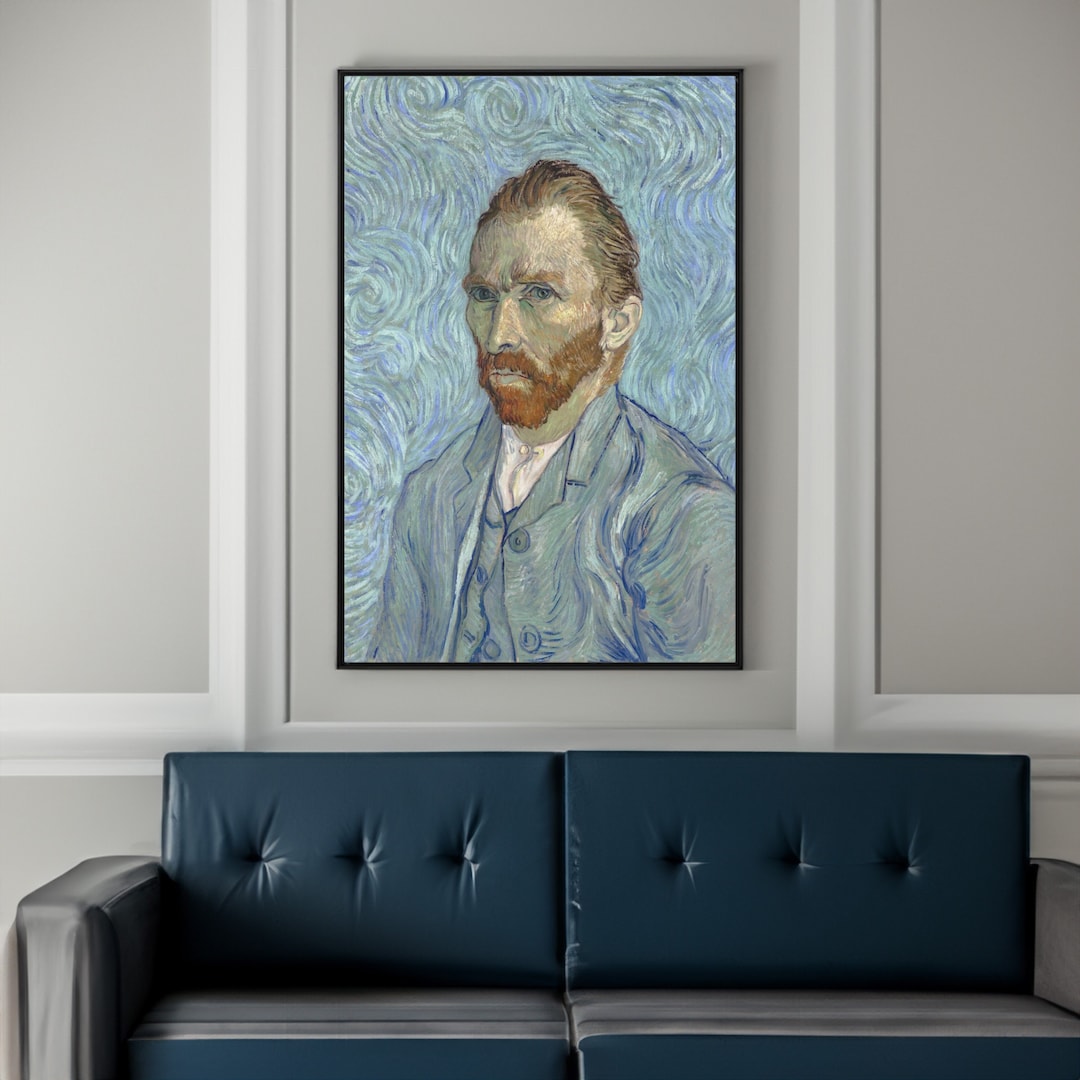 Vincent Van Gogh Self Portrait Canvas/poster Wall Art Reproduction ...