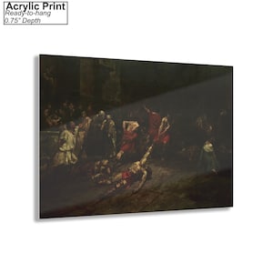 Spoliarium by Juan Luna Canvas/poster Wall Art Reproduction - Etsy