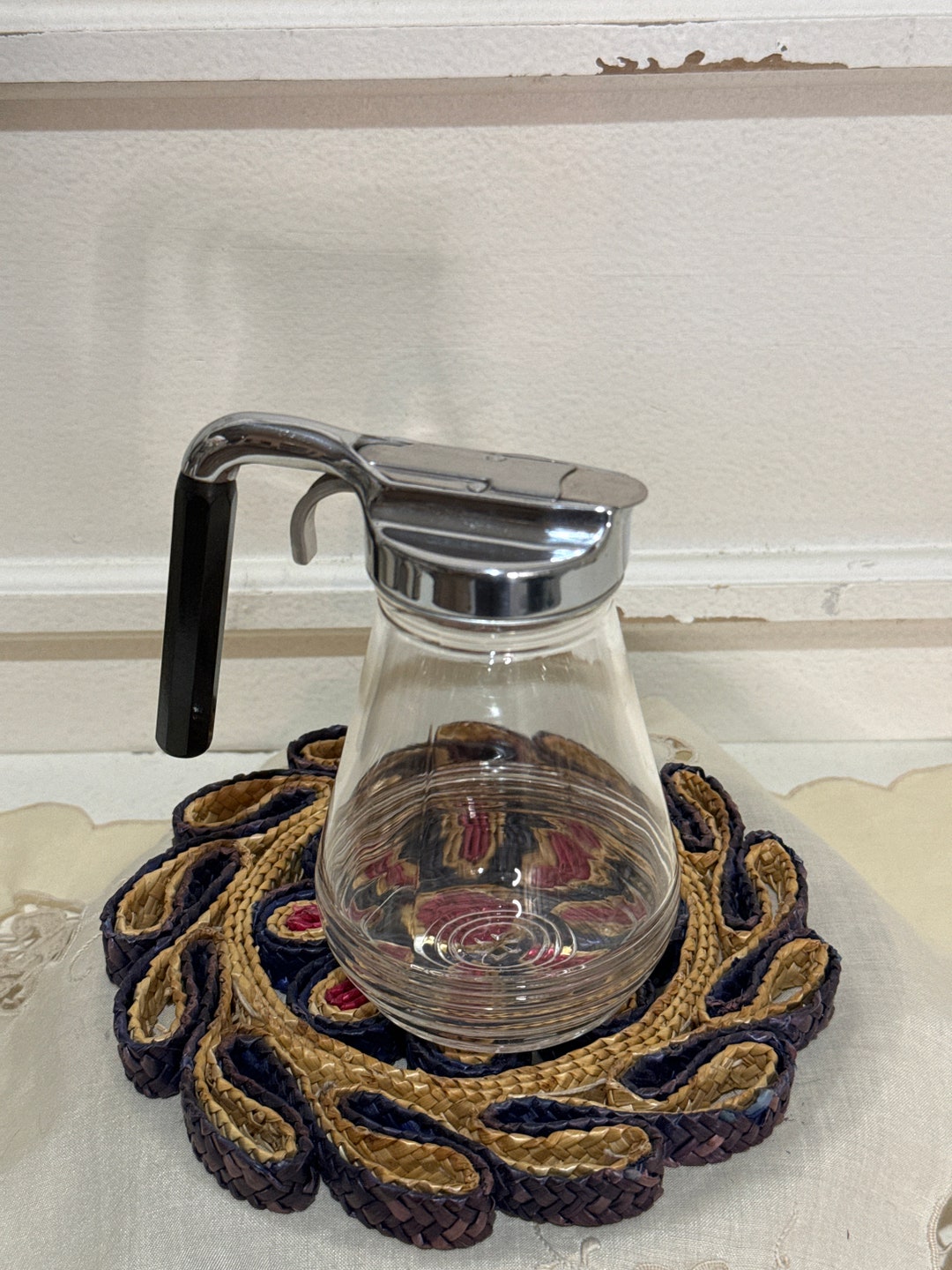 Federal Tool Vintage Syrup Pitcher With Bakelite Handle - Etsy