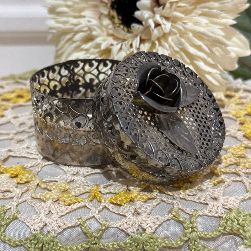 Metal Trinket Box - Etsy