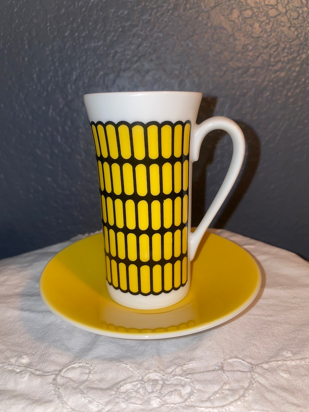 Rare Vintage Yellow Del Monte 1960s Tea Cup and Saucer Set - Etsy