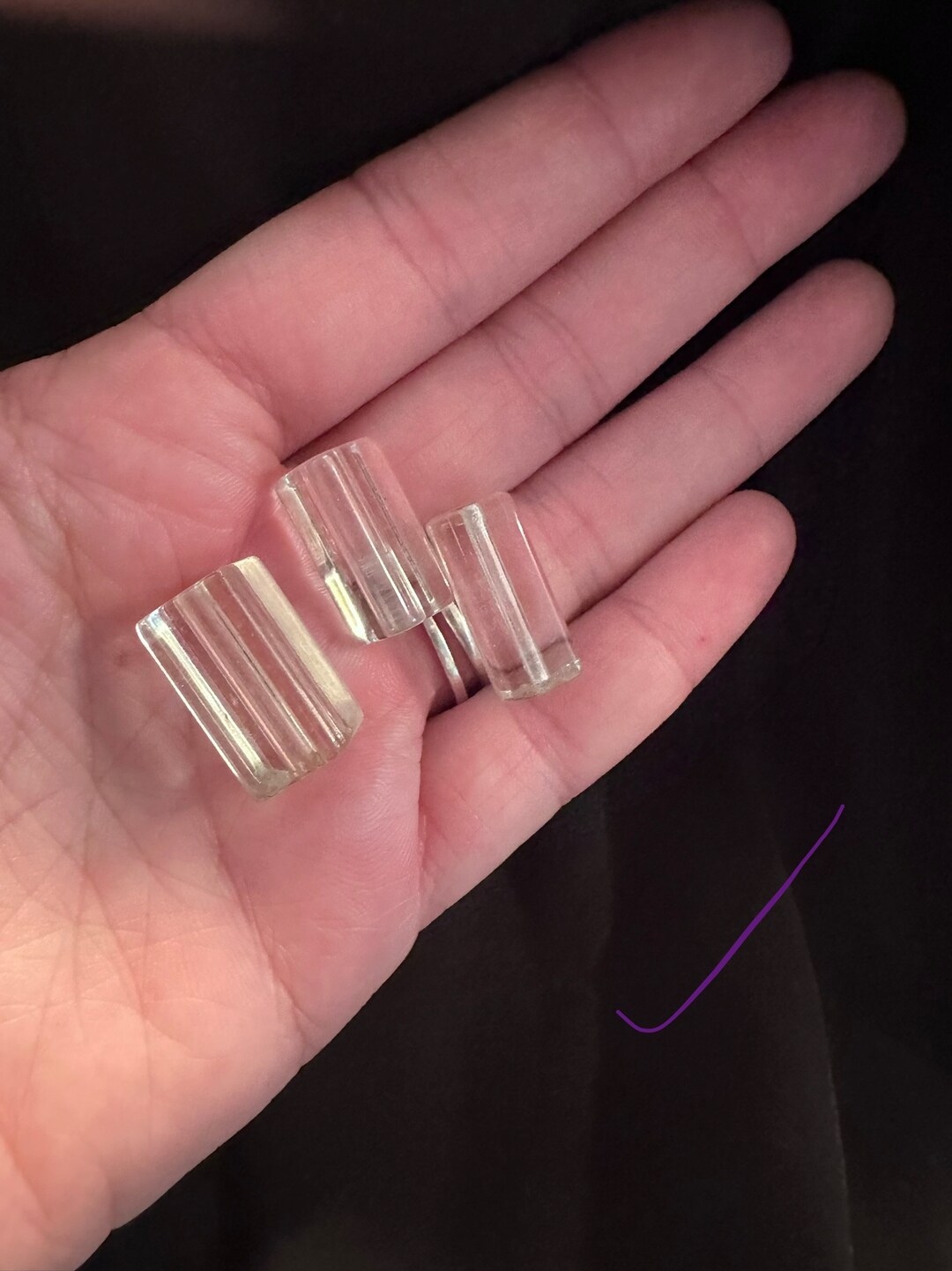 Cuboid Crystal Beads, Plastic Beads, DIY Jewelry for Earrings ...