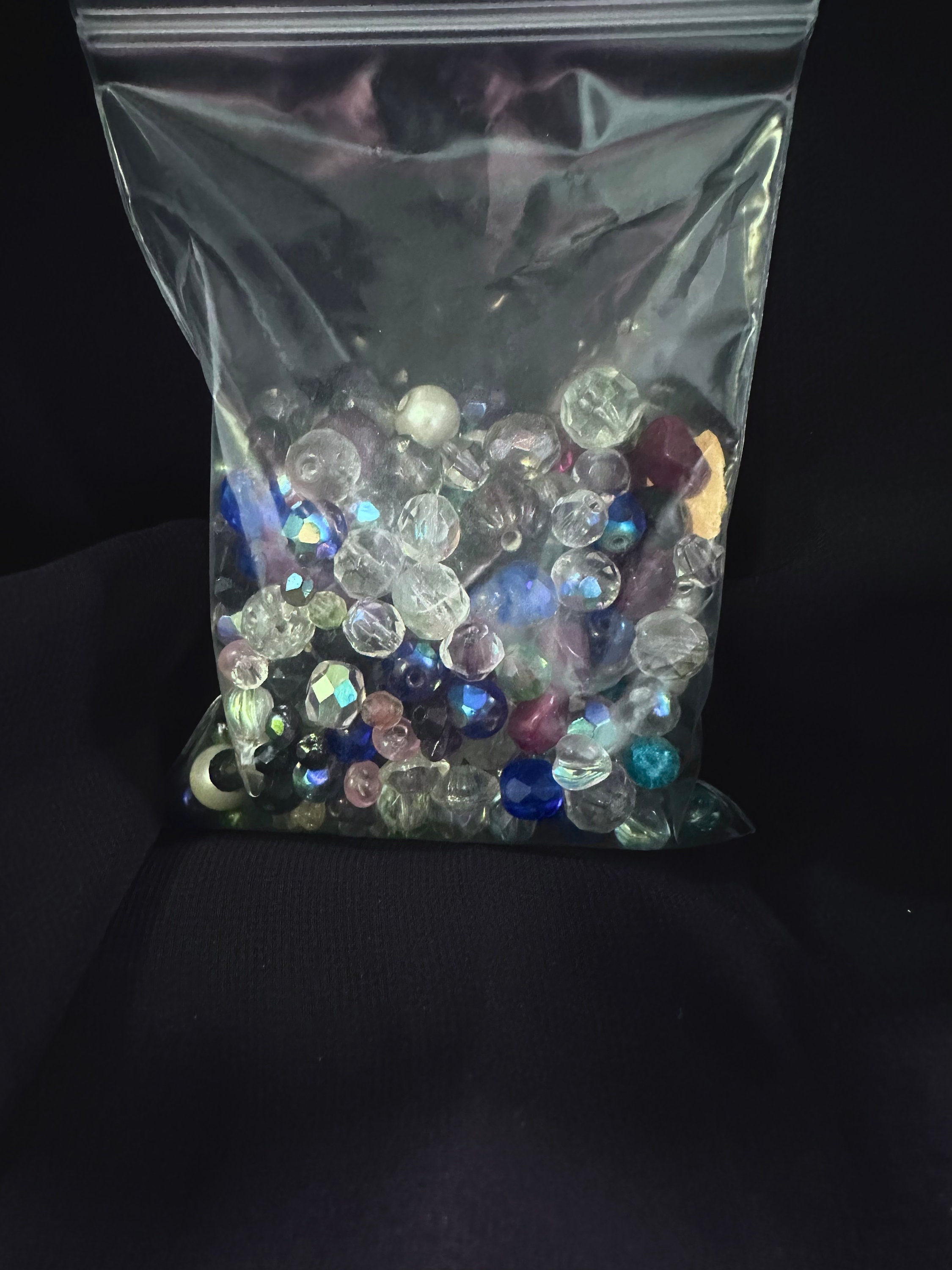 Bulk Plastic Crystal Bead Assortment Mystery Mix Round - Etsy