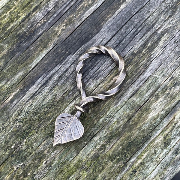 Leaf Key Chain - Etsy