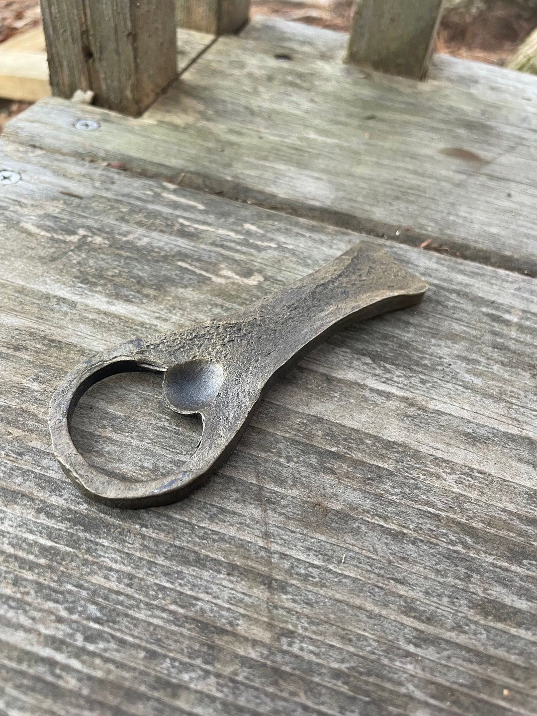 Hand Forged Iron Beer Bottle Opener - Etsy