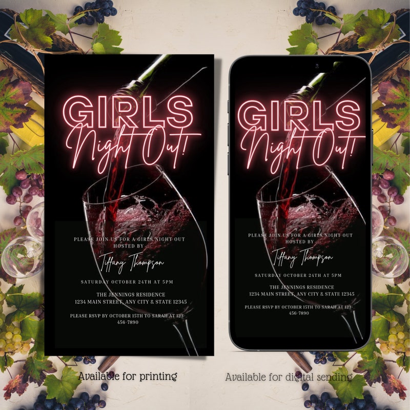 Girls Night Out - Etsy