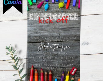 Kick off Invitation - Etsy