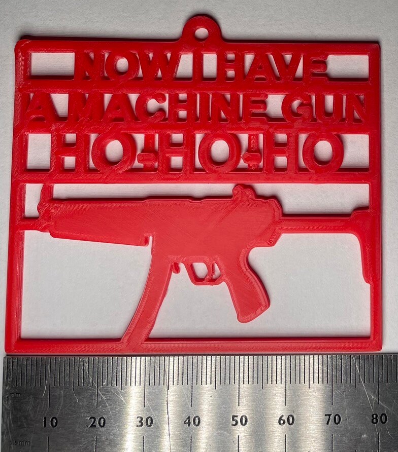Die Hard Christmas Decoration - Etsy