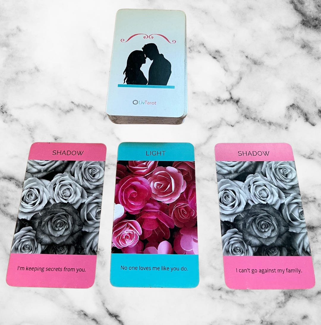 Shadow and Light Telepathy Oracle Reading – 6 Card Email Reading – Same ...