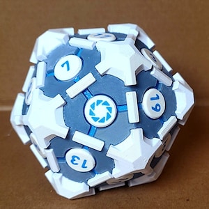 Portal D20 Companion/aperture Cube - Etsy