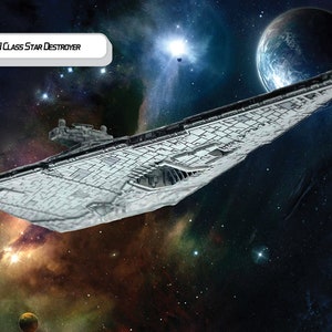 Imperial I-class Star Destroyer - Etsy