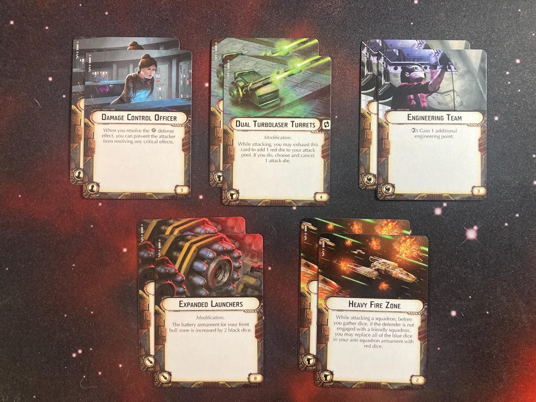 Armada Upgrade 2025 Errata Card Pack - Non Faction-specific - Etsy