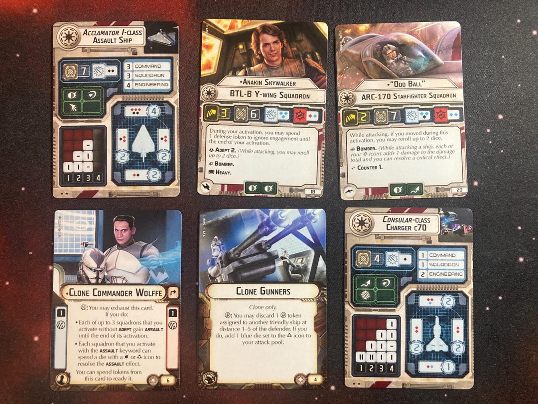 GAR Upgrades and Ships 2025 Errata Card Pack - Etsy