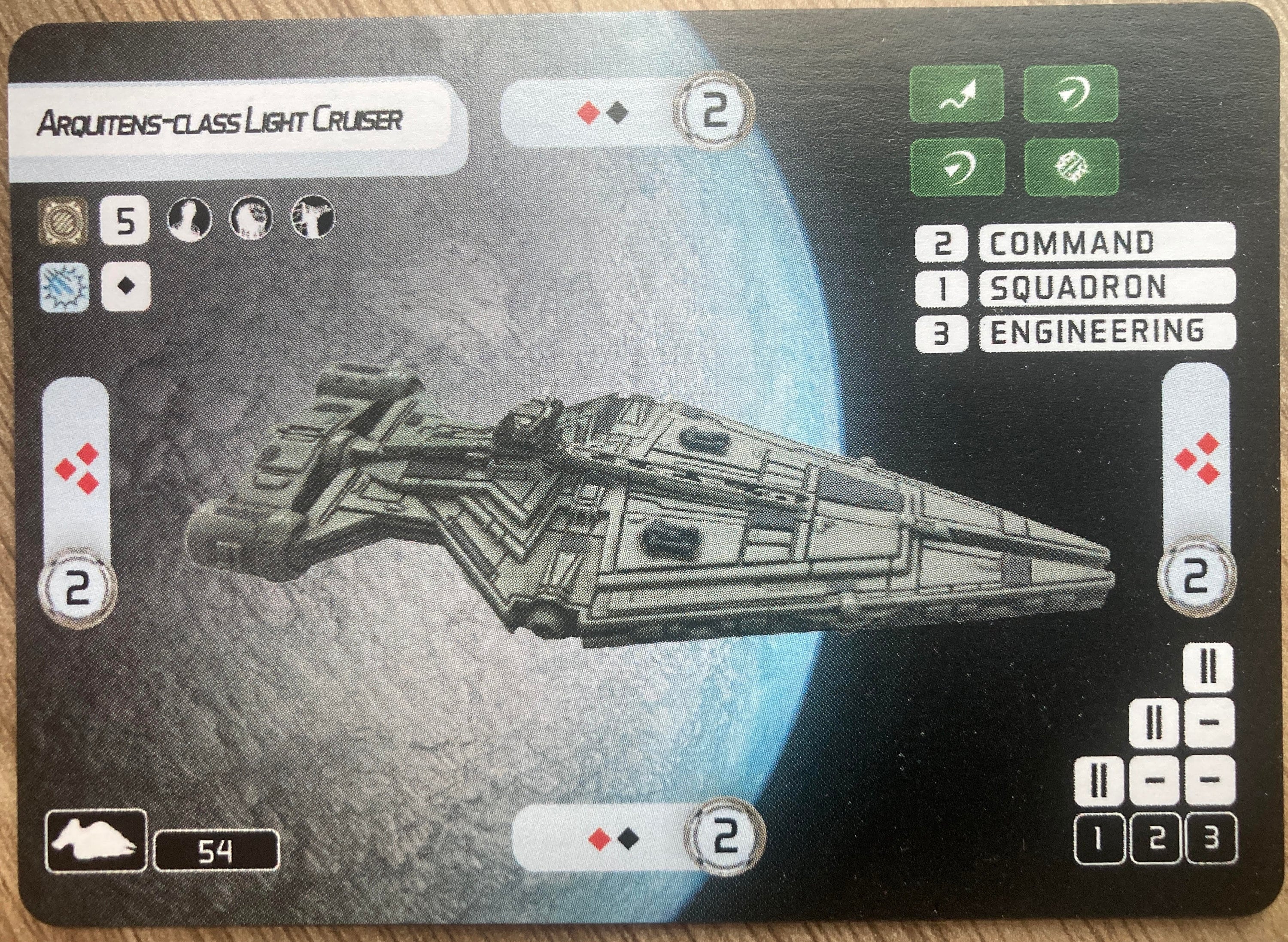 Arquitens-class Light Cruiser - Etsy