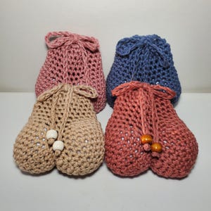 Ball Sack Crocheted Testicle-shaped Bag - Etsy