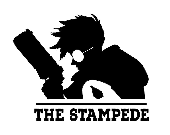 Vash "the Stampede" - Trigun Decal - Etsy