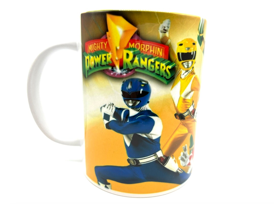 MMPR Mug 15 OZ power Rangers Gift Birthday Coffee Valentine's Day for ...