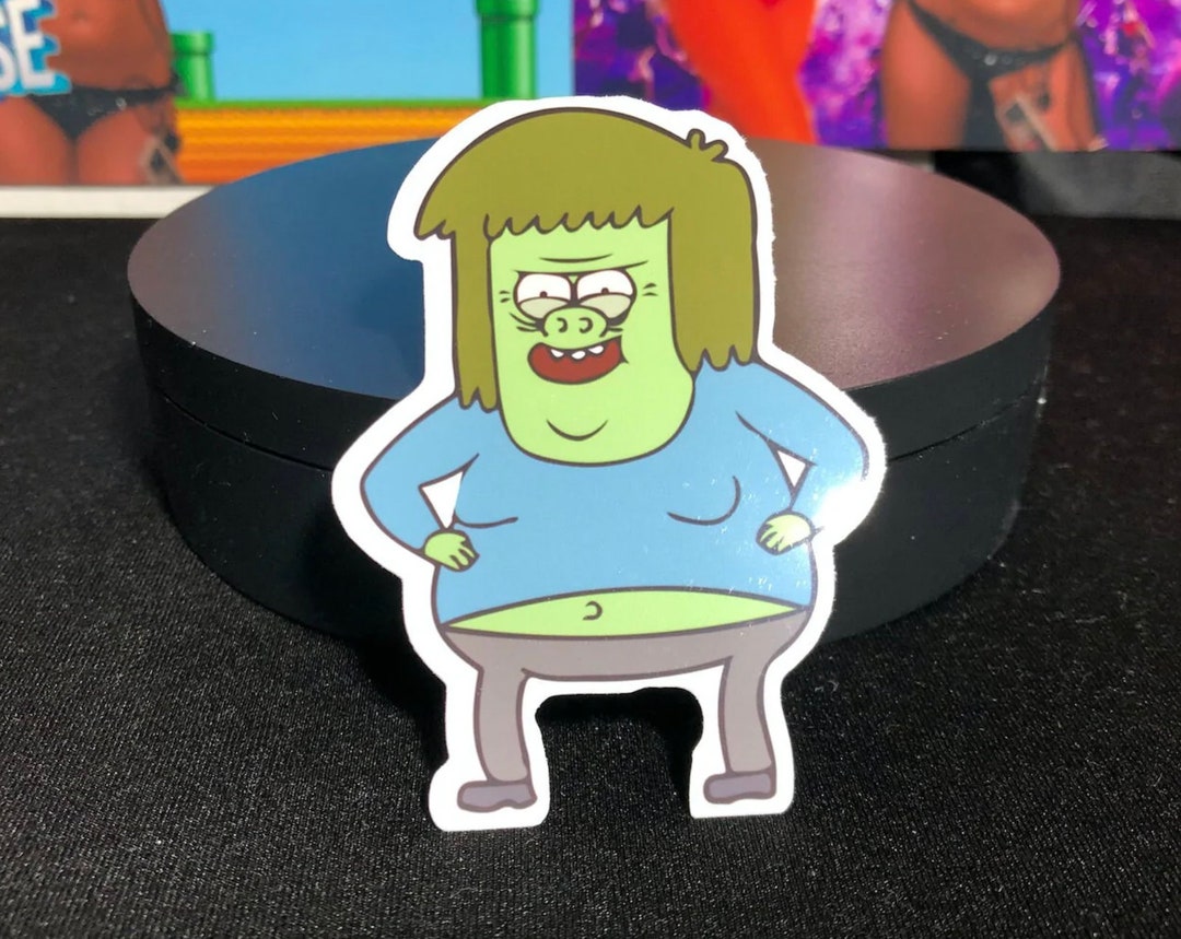 Muscle Man Mitch Sticker Regular Show - Etsy