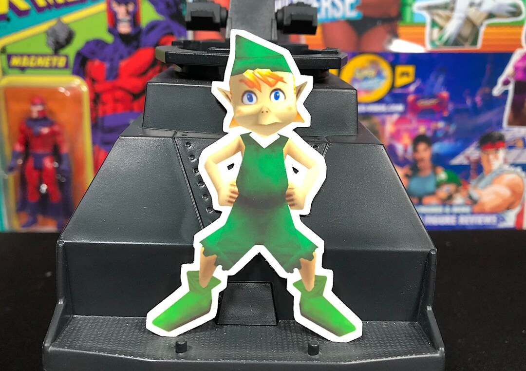 Mido Sticker the Legend of Zelda Ocarina of Time N64 Kokiri the Lost ...