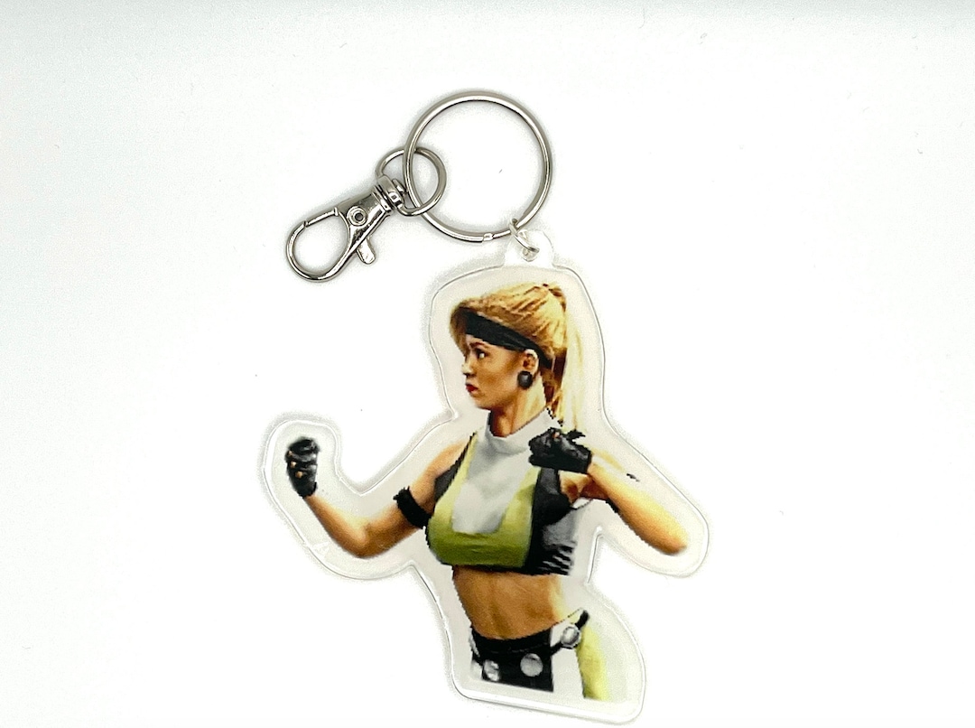 Sonya Blade Keychain mortal Kombat birthday Gift Valentine's Day 2023 ...